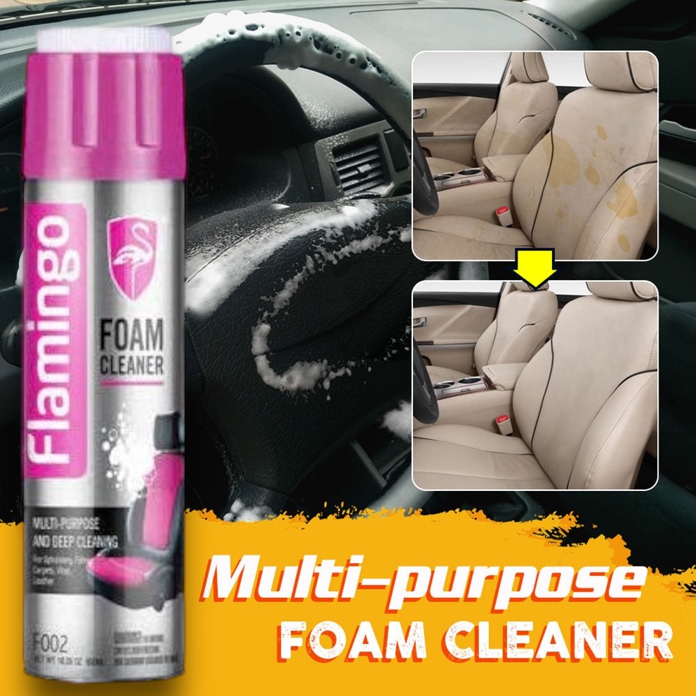Multipurpose Foam Cleaner for Car / Bike - Foam Cleaner for Kitchen, Car Interior, Fabric ...