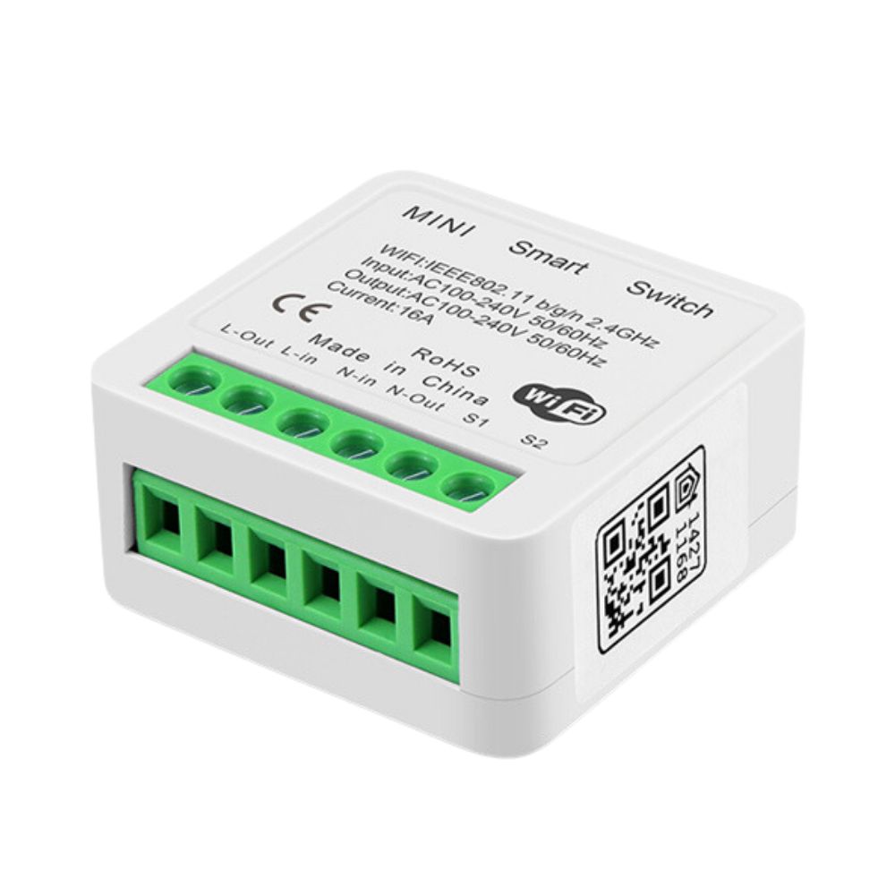 Mini Smart Switch - 16 amp Smart switch - Energy monitoring - WIFI ...