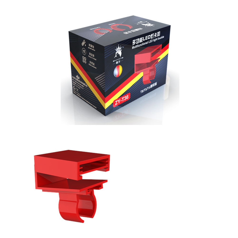 LP Led Lamp Clamp Fixed Lamp Tube Clip Fitting T4/t8/t5 Lighting Lights ...