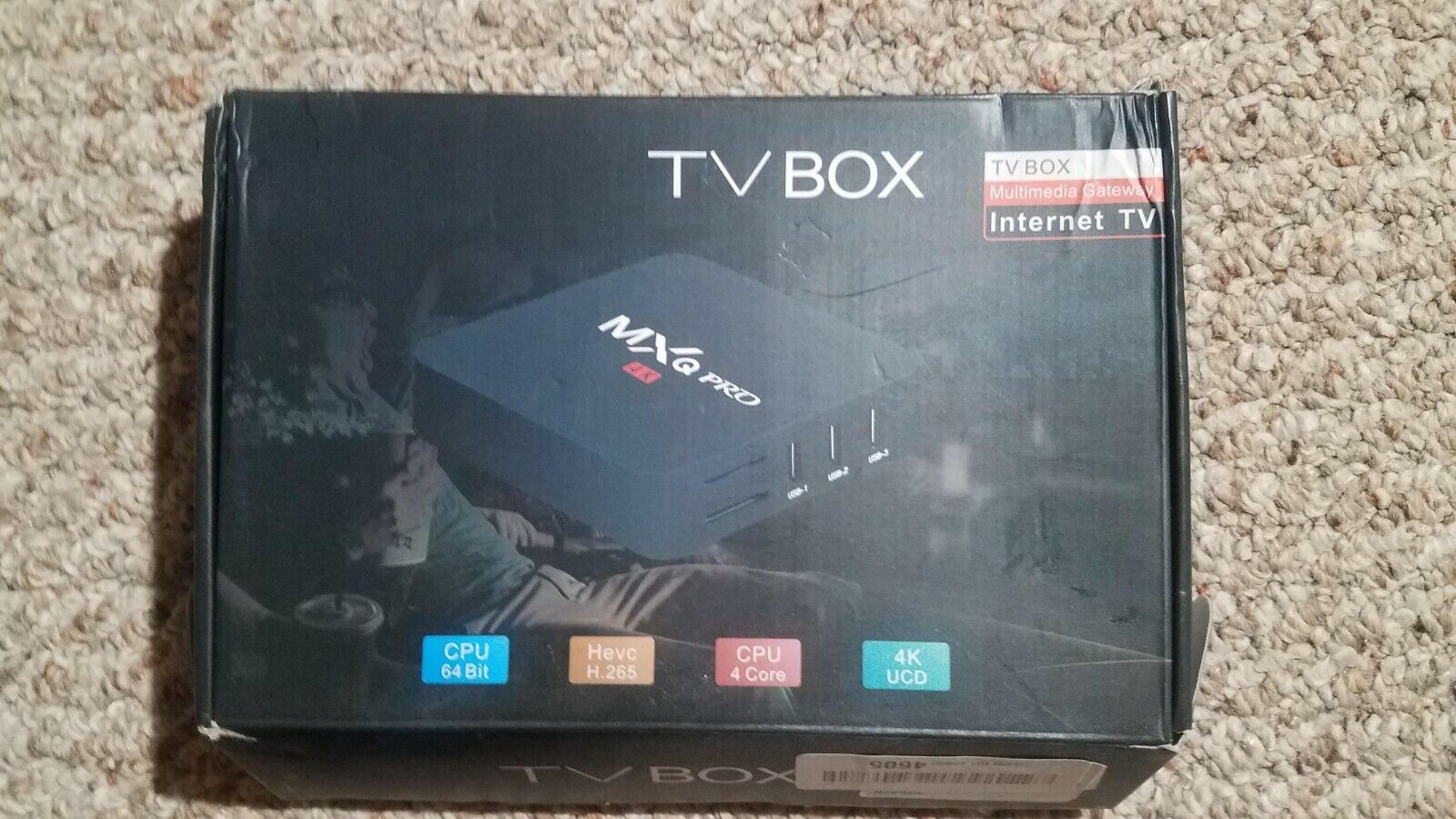 Smart Tv Box MXQ Pro 4K Ultra HD Android TV Box - 64-bit, Android 7.1 ...