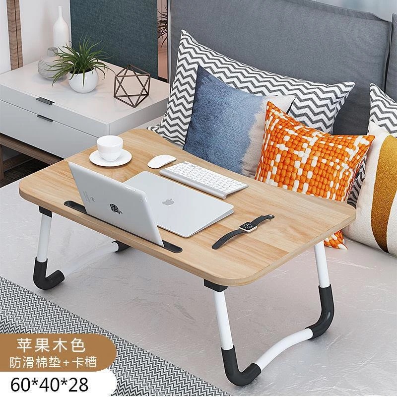 Wooden Adjustable Folding Portable Laptop Table Foldable Study Table ...