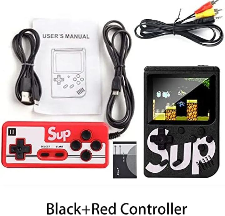2 Players SUP 400 in 1 Retro Game Box Console Handheld Game PAD box ...