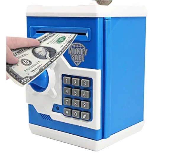 MINI ATM MONEY SAVING SAFETY BOX FOR KIDS ATM MONEY BANK | Daraz.pk