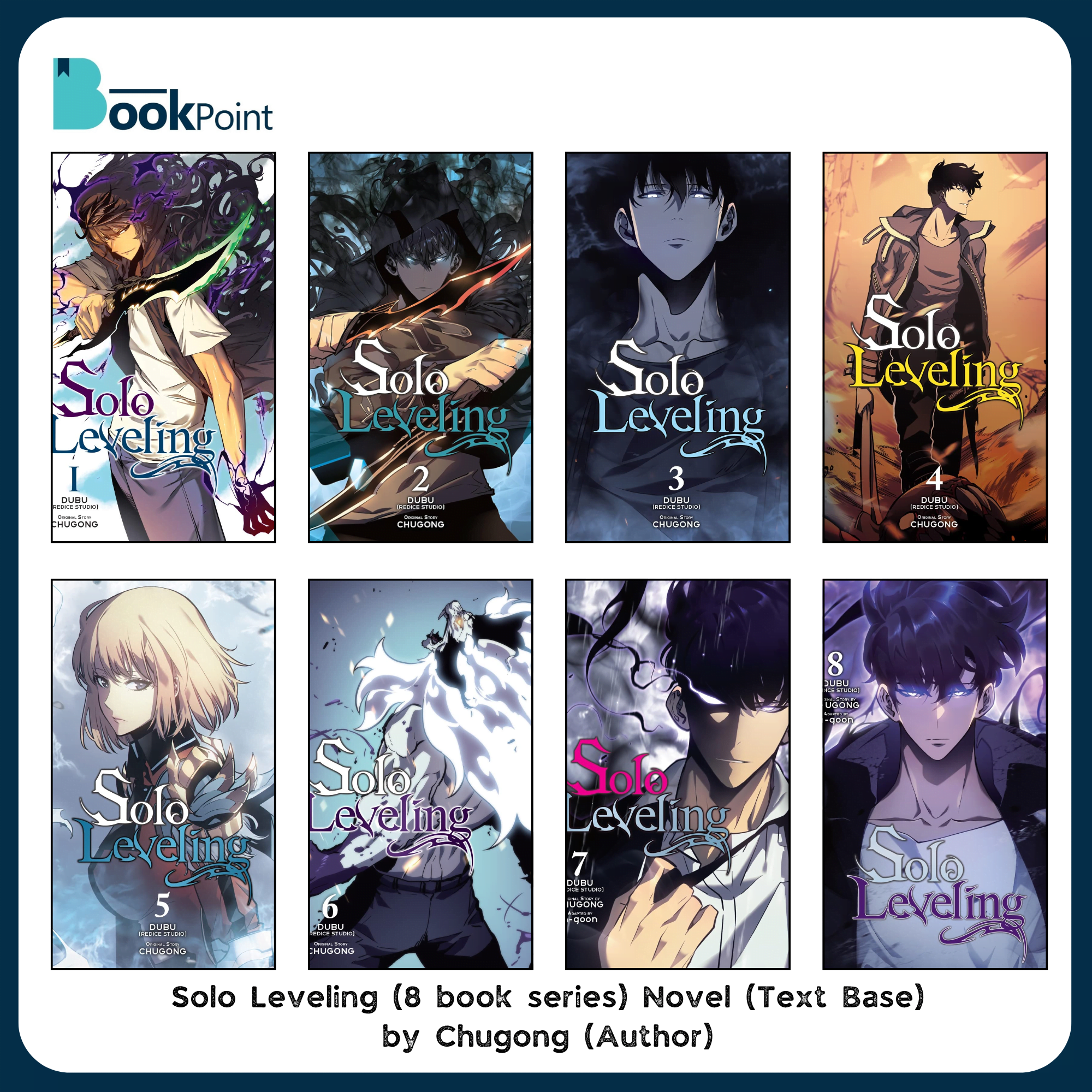 Solo Leveling (8 book series) by Chugong (Author) | Bookpoint.store ...