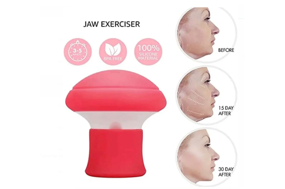 V Shape Face Slimmer Tool Double Chin Trainer - Jaw Line Exercise ...