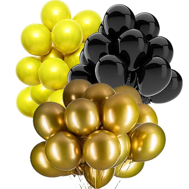 50 Pieces Latex Balloons - 12 Inch Balloons for Birthday Decoration ...