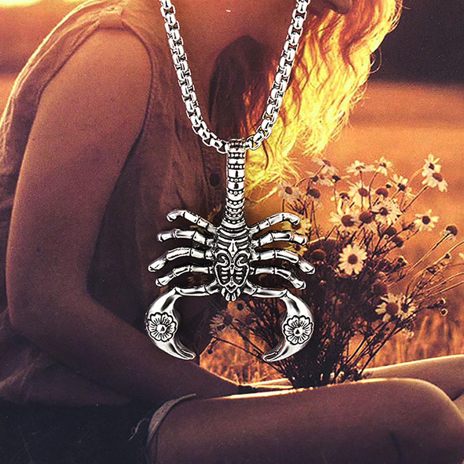 Uni Necklace Attractive Scorpion Animal Uni Neck Chain | Daraz.pk