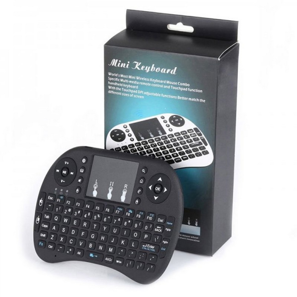 Wireless mini keyboard mouse for smart tv, laptop, gaming console ...