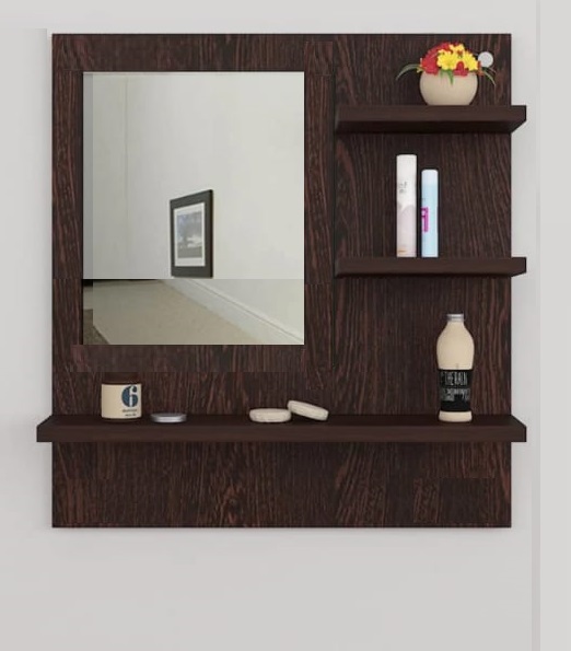 Bathroom Mirror with Shelves | Daraz.pk