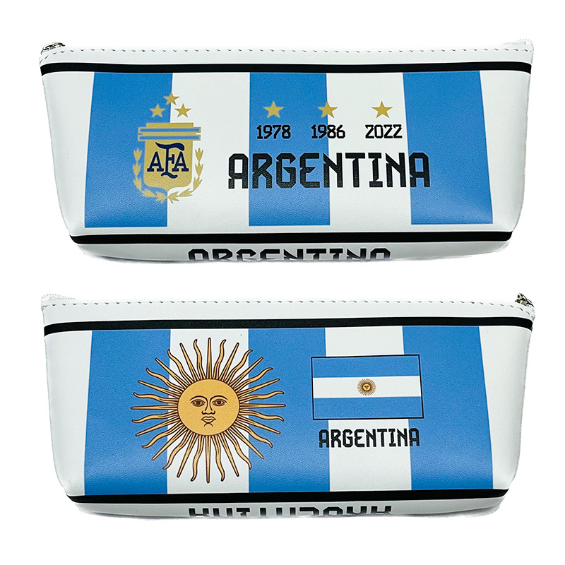 Football Club World Cup National Team Pencil Case Brazil Argentina ...