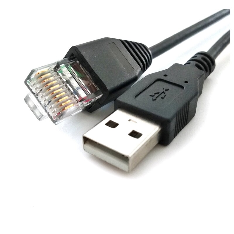 USB To RJ50 Console Cable AP9827 for APC Smart UPS 940-0127B 940-127C ...