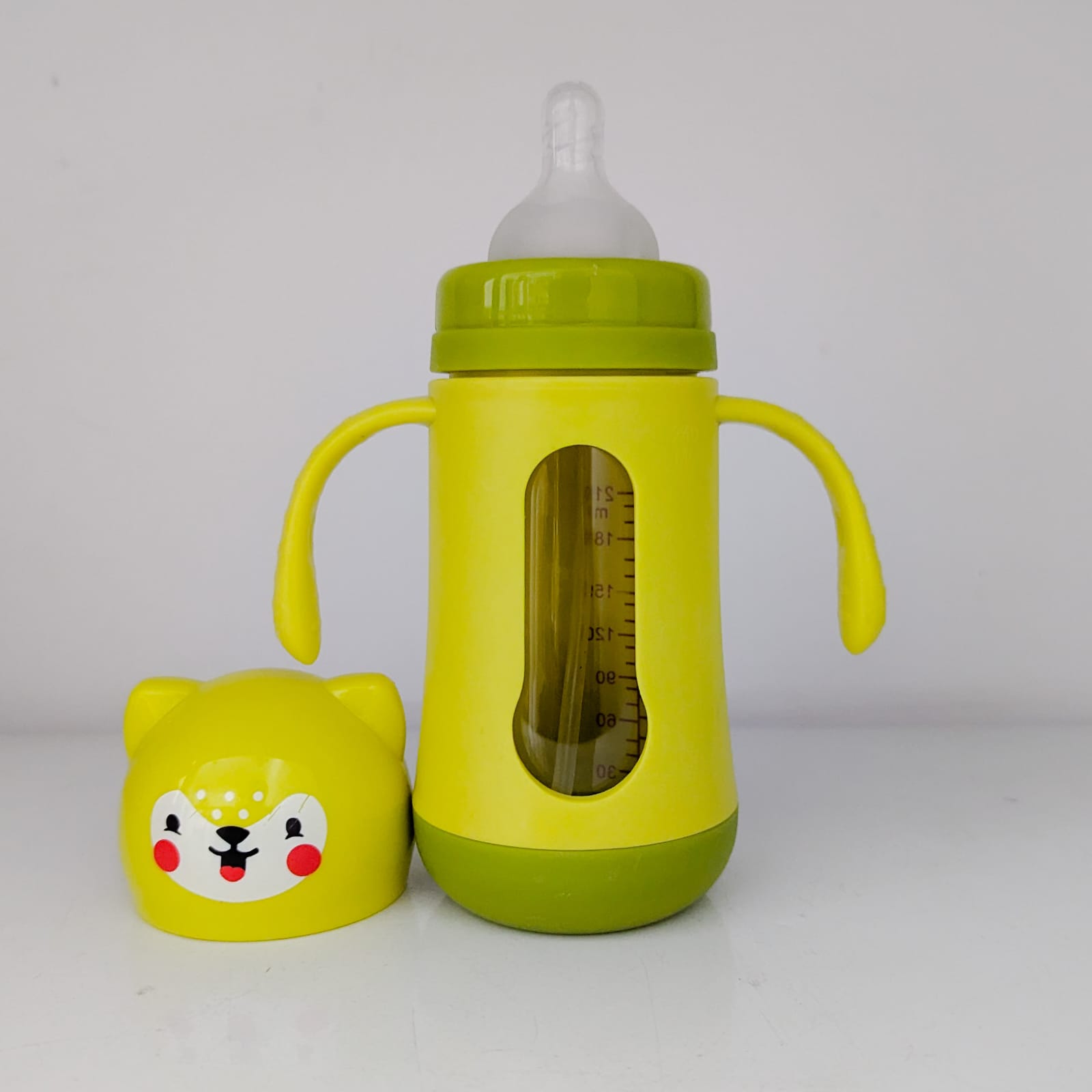 Glass Feeder for baby, Glass Feeder with cover Imported 1 pc | Daraz.pk