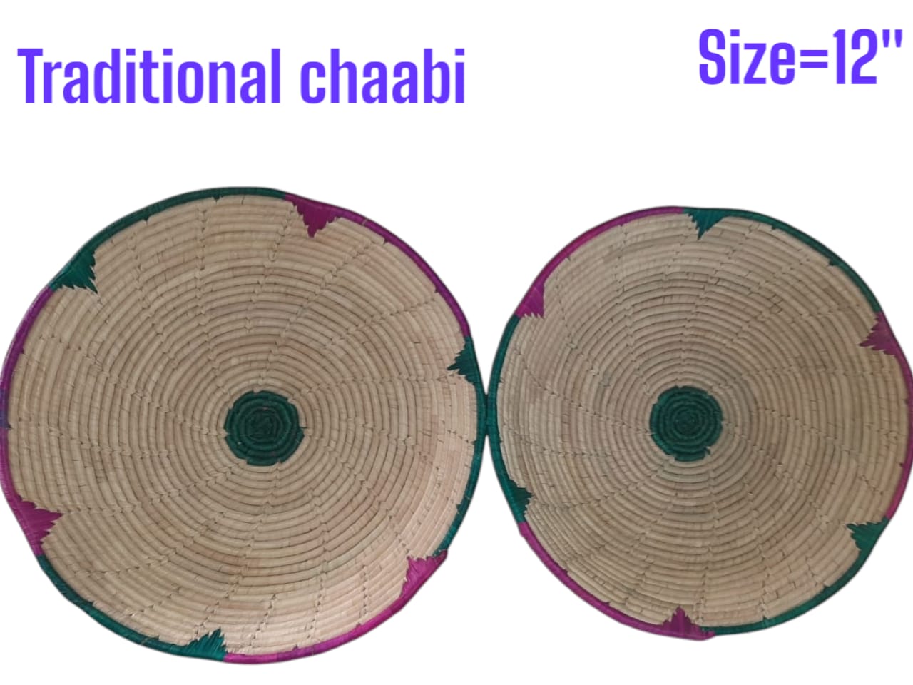 Traditional handcrafted Bread Baskets / changair chabi / Chaabi or ...