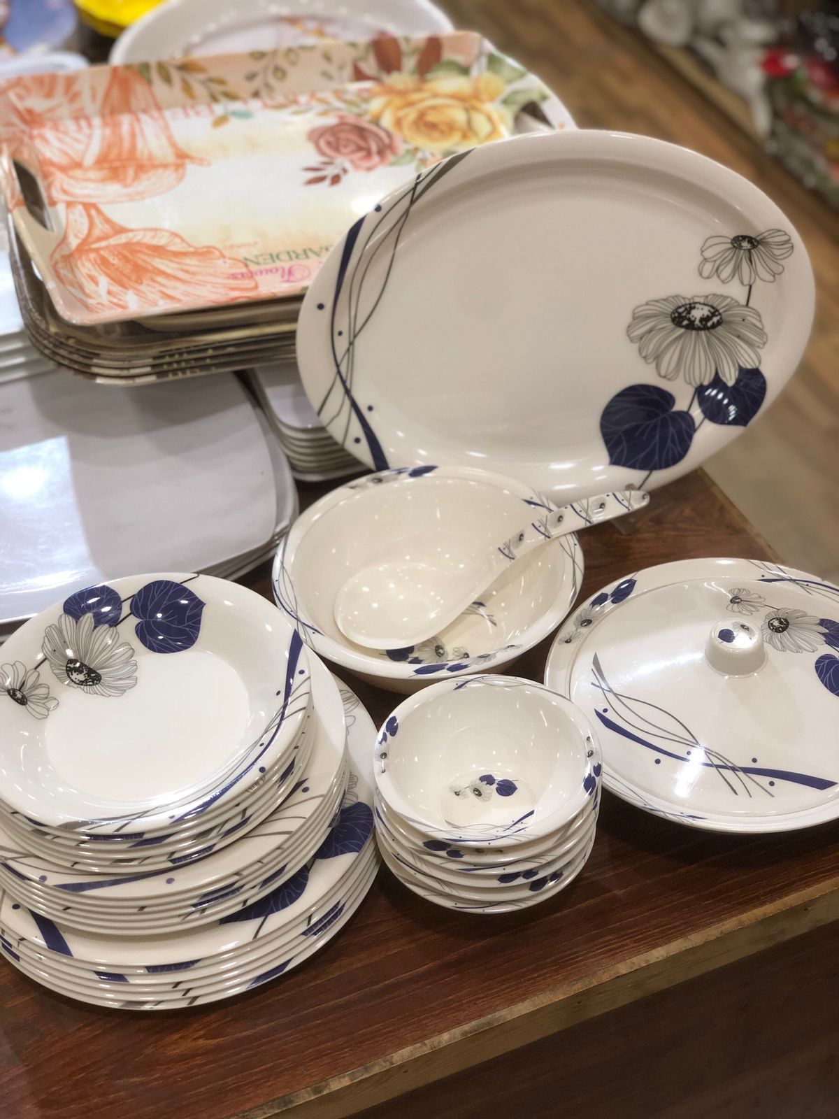 Premium Quality Melamine Dinner Set | Stylish & Unbreakable Dinnerware ...