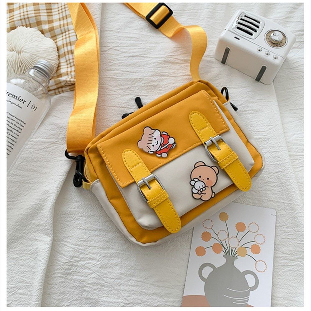 Ladies Outdoor Cute Korean Style Crossbody Bags Sling Bag Shoulder Bag ...