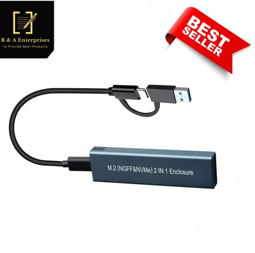 M2 NvMe - NGFF SSD TO External USB Case, USB 3.1 | SATA SSD to USB External SSD Reader Converter ...