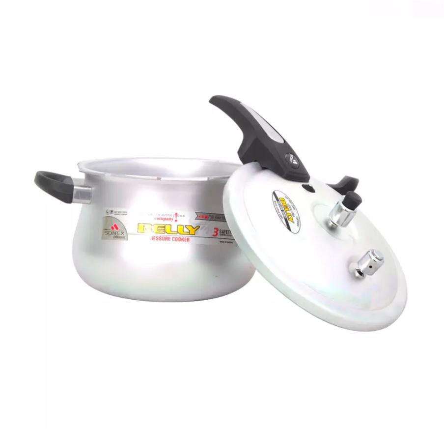 Sonex Belly Pressure Cooker | 5 Ltr, 7 Ltr, 9 Ltr, 11 Ltr | Daraz.pk