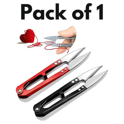 U Shaped Tailor's Thread Cutter Clipper Mini Scissors Hand Trimming ...
