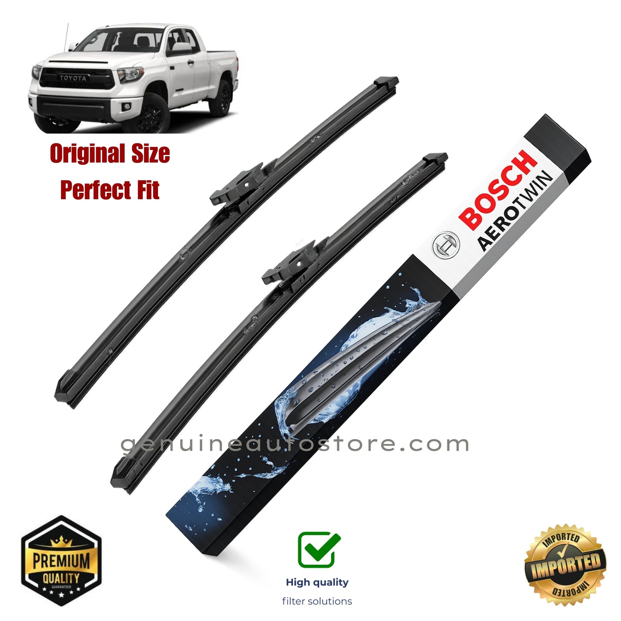 2006 Toyota Tundra Wiper Blade Size