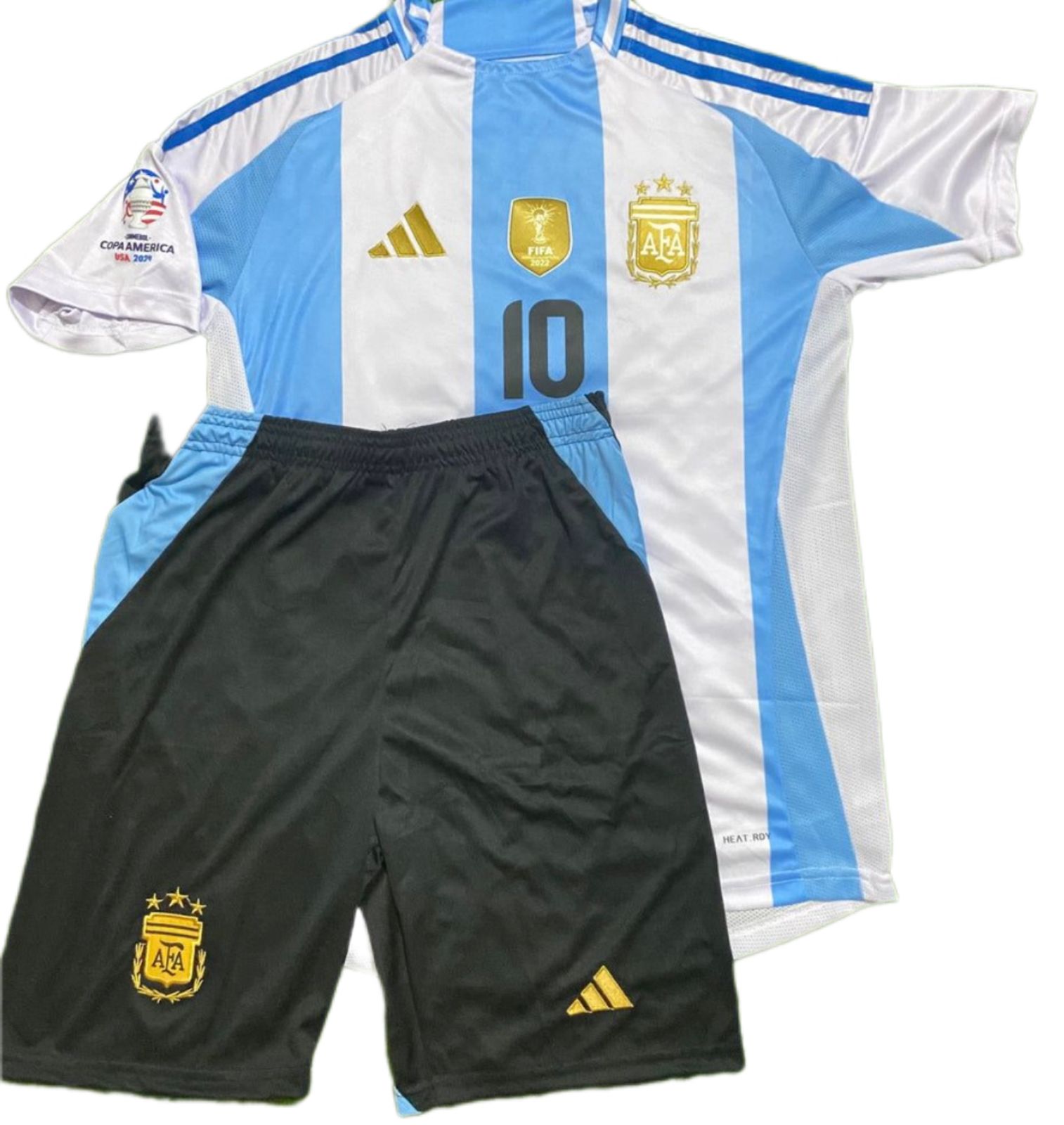 Messi kids kit Copa America argentina - Available | Daraz.pk