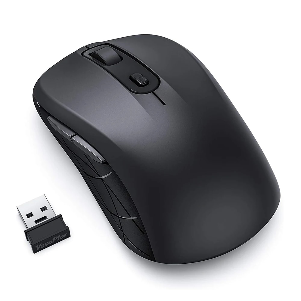 Bluetooth Wireless Optical Mouse Portable Silent Multi Device Ergonomic ...