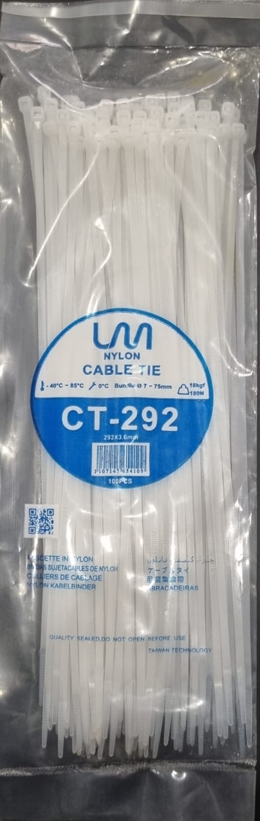 UM Pvc Cable Tie 100Pcs 4 Inch To 16 Inch Cable Tie Price In Pakistan ...