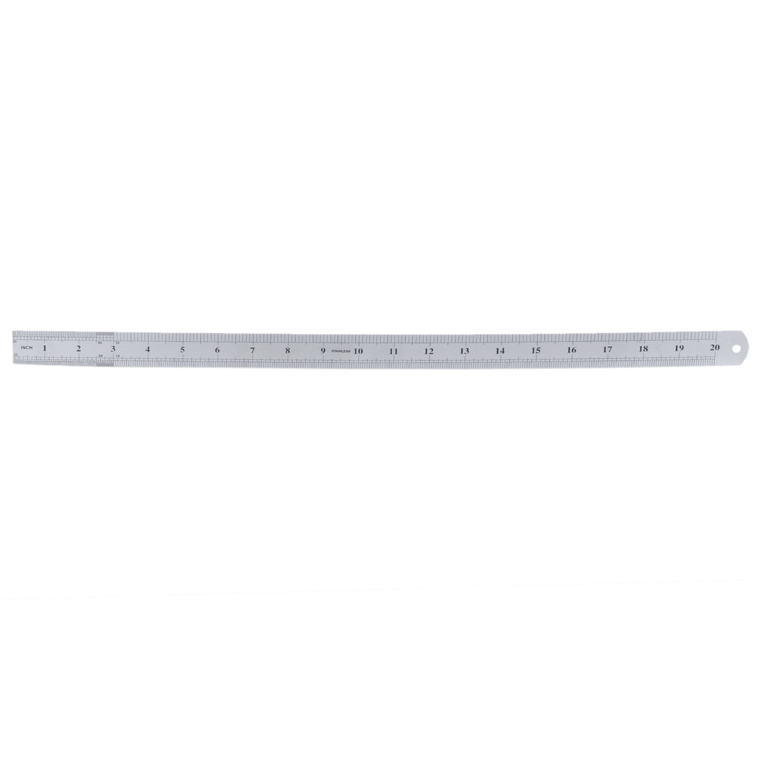 QUANBU Groove Right Stainless Steel Metric Ruler 50 cm Stainless Metric ...