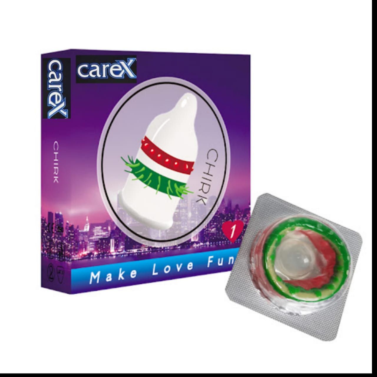 CAREX CHIRK Spike Condom | Daraz.pk