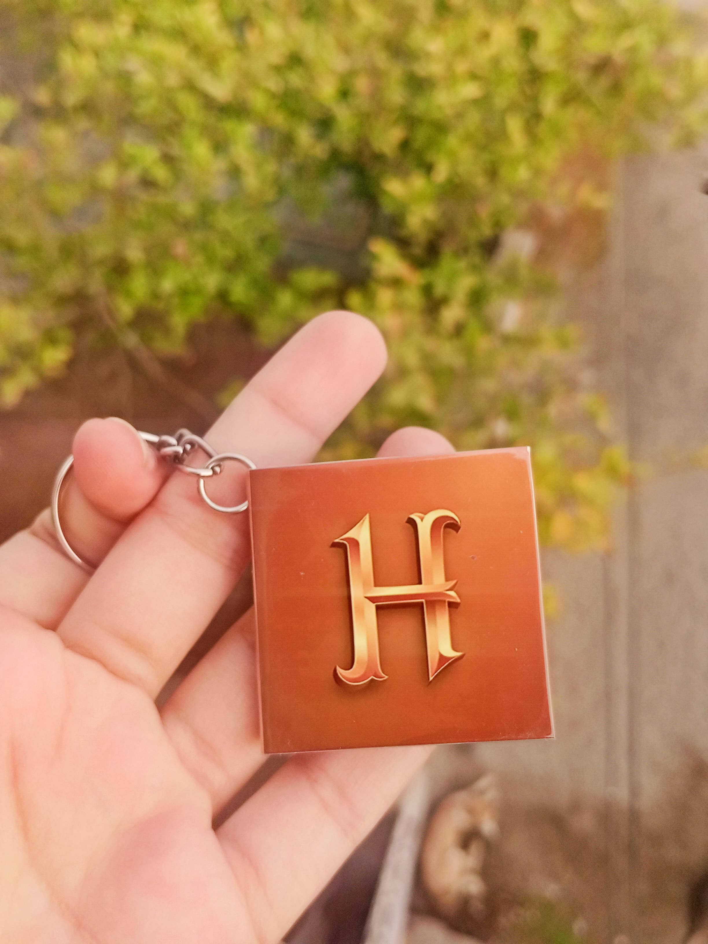 Alphabet Mini Book Keychain of letter ''H'' | Daraz.pk