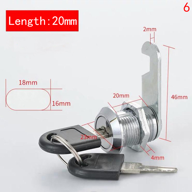 Hardware Cylinder Locks Door Cabinet Mailbox Padlock Drawer Cupboard ...