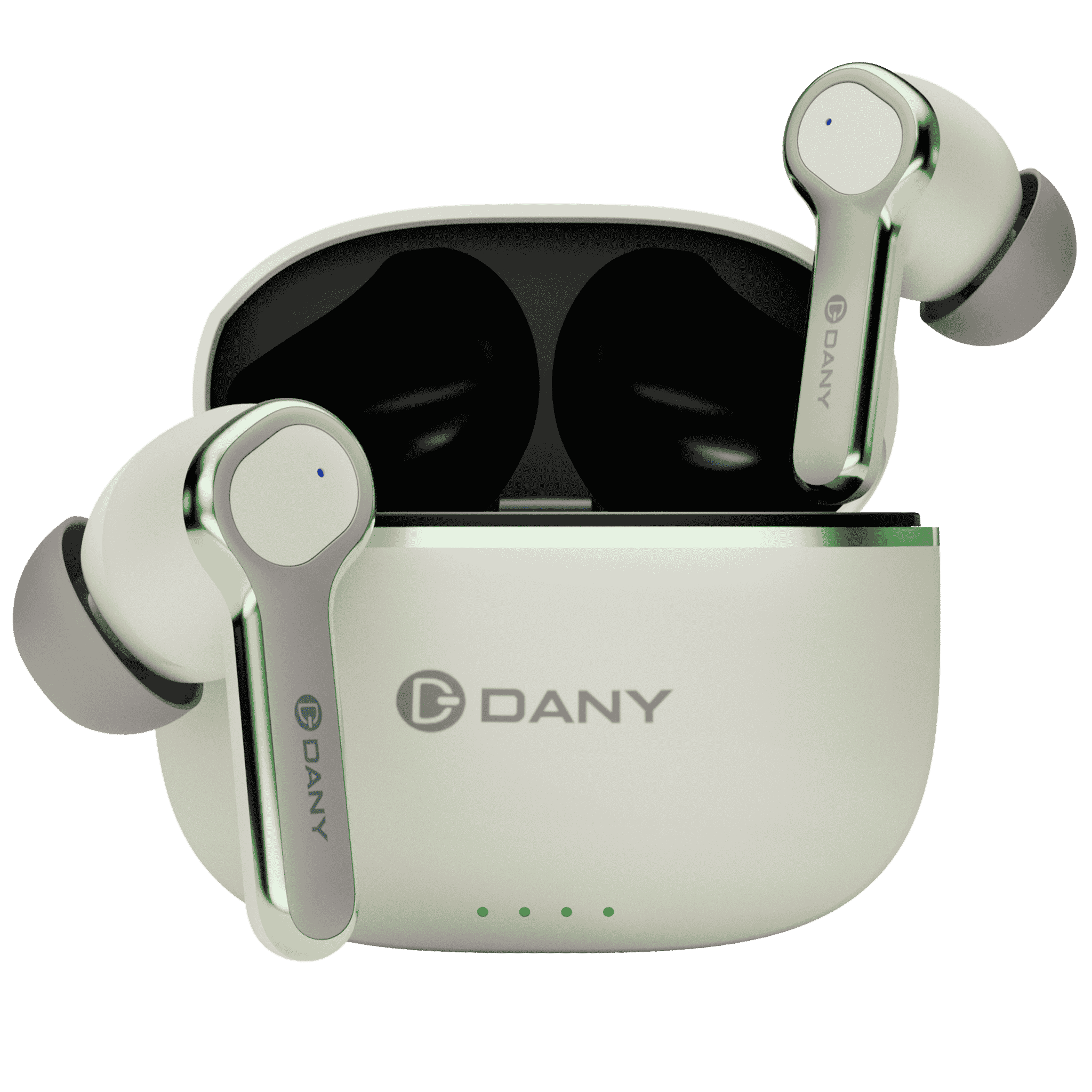 Dany Alpha Airdots 500 Quad MIC ANC Earbuds | Gaming Mode | IPX5 Water ...