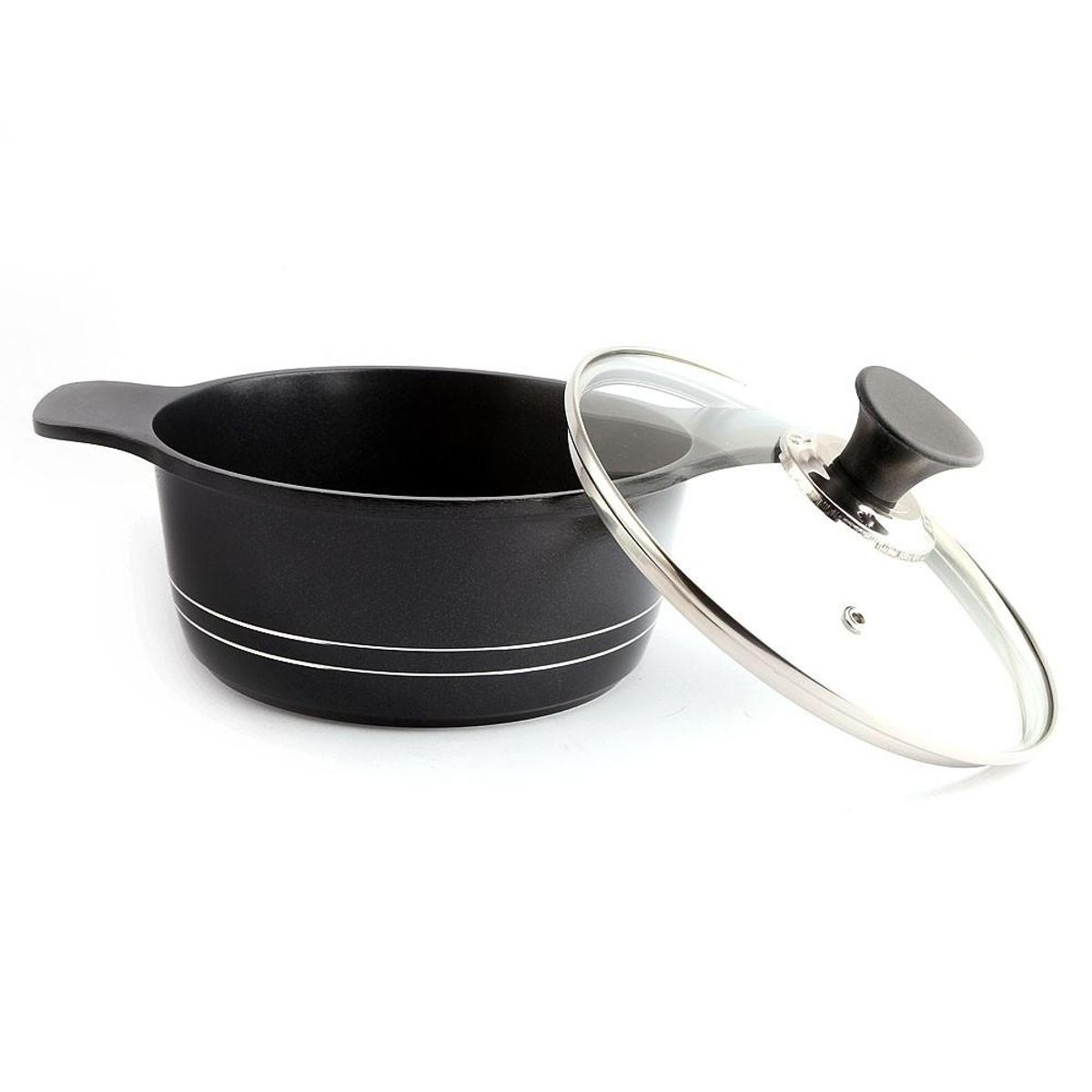 Sonex Omega Cooking Pot-Non Stick Die Cast Coating-28 CM | Daraz.pk