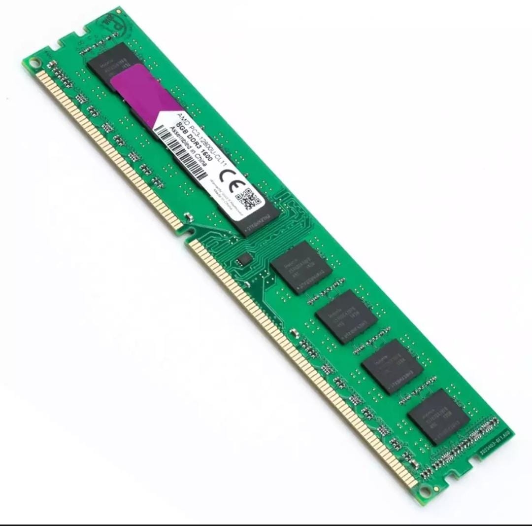 Kingston 8GB DDR3 RAM , 12800 - 1600 Mhz COMPATIBLE WITH ALL i3 i5 i7 ...