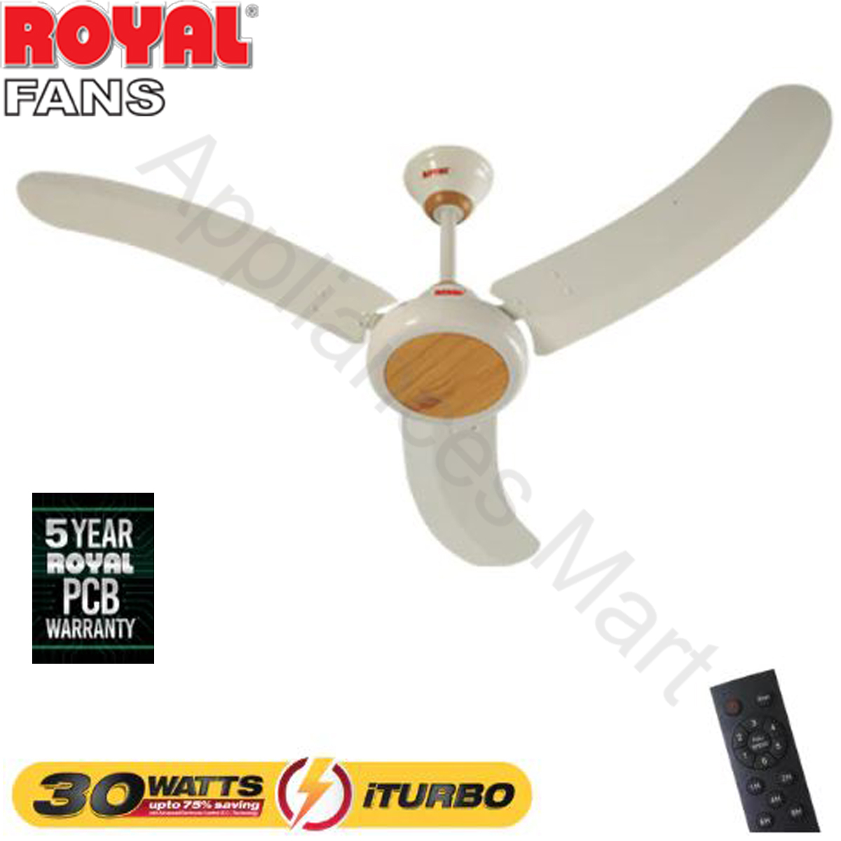 Royal Fans Ceiling Fans Inverter Fans Gallant 56 Inch Copper | Daraz.pk