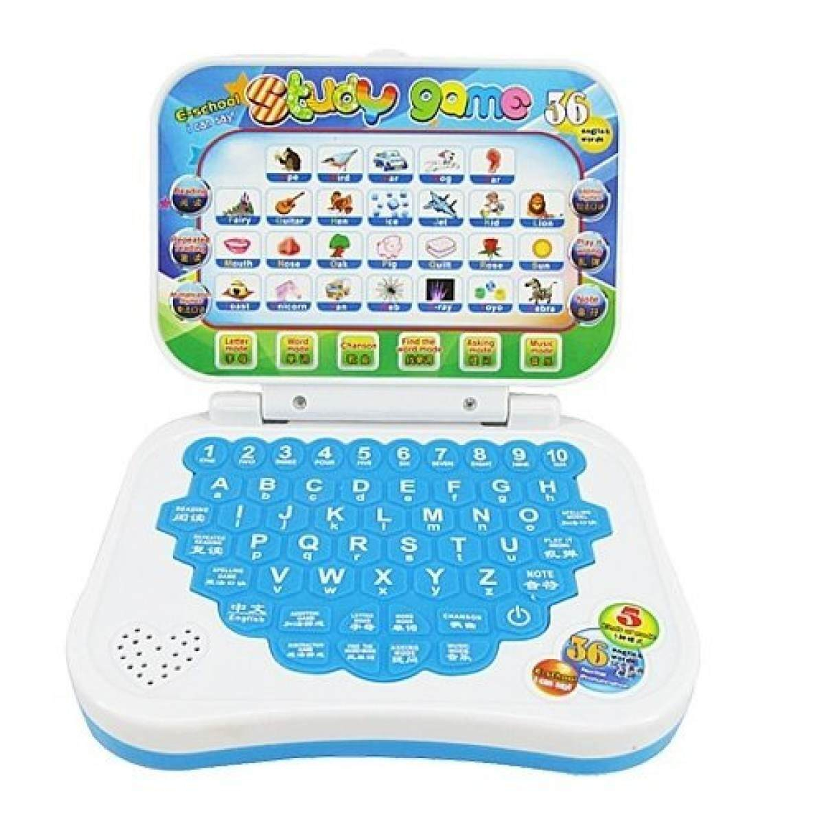 Kids Educational Laptop Toy Kids Laptop Kids Notebook Study Game ...