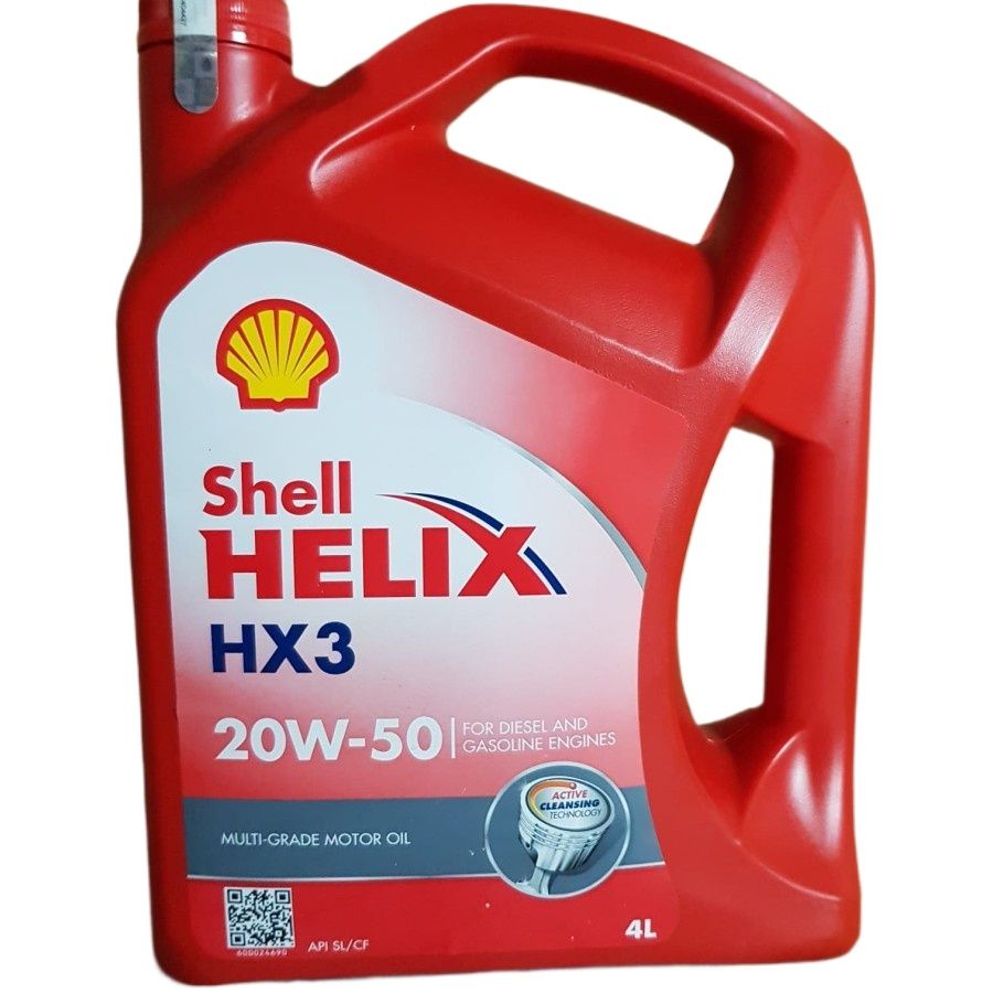 Shell Helix HX3 20W-50 Engine Oil – 4 Litres. | Daraz.pk