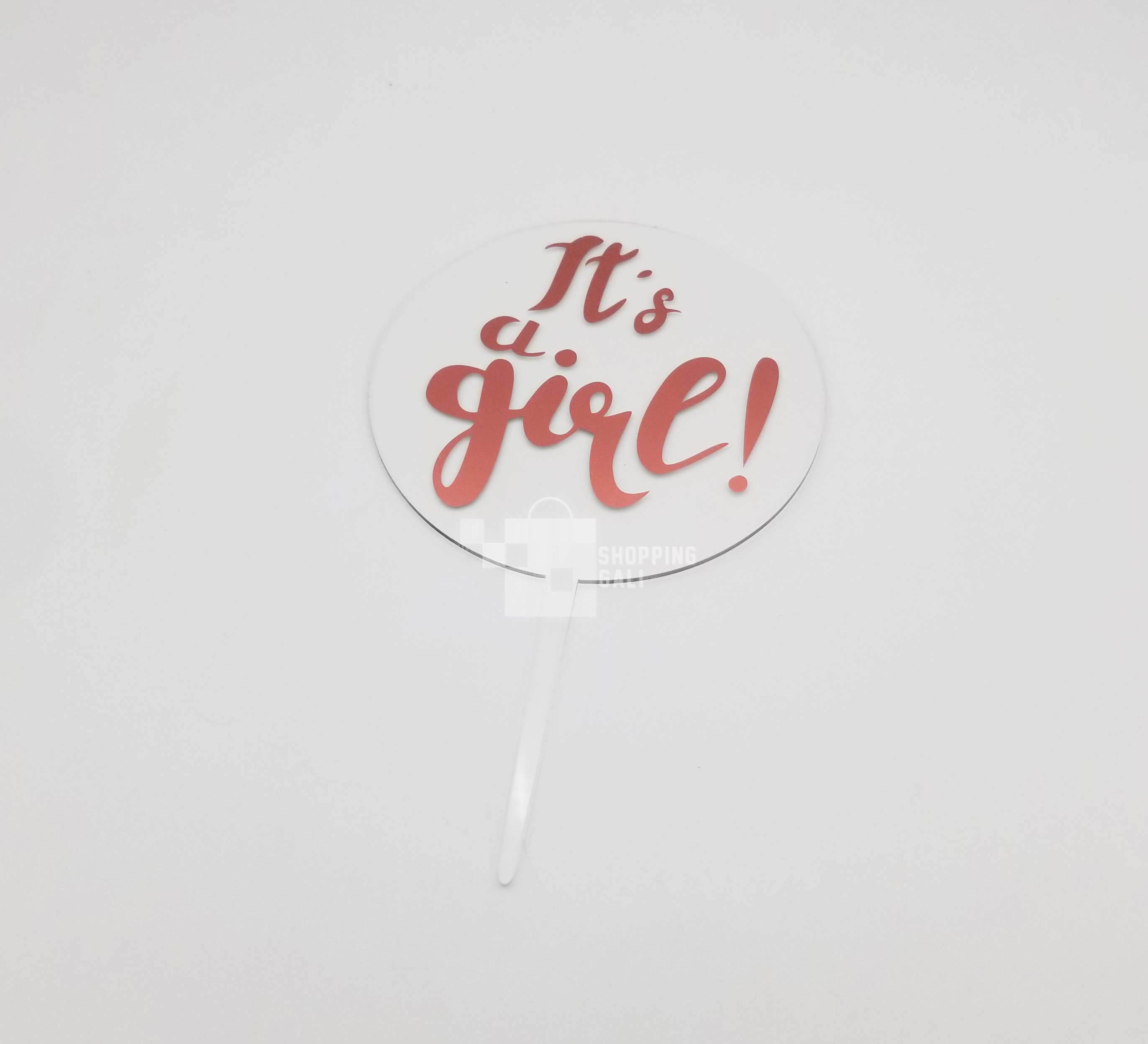 ITS A GIRL BEAUTIFUL CAKE TOPPER | Daraz.pk
