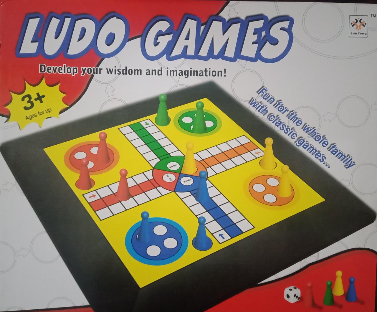 Ludo Game for Kids | Wooden Board game Premium quality | Traditional ...