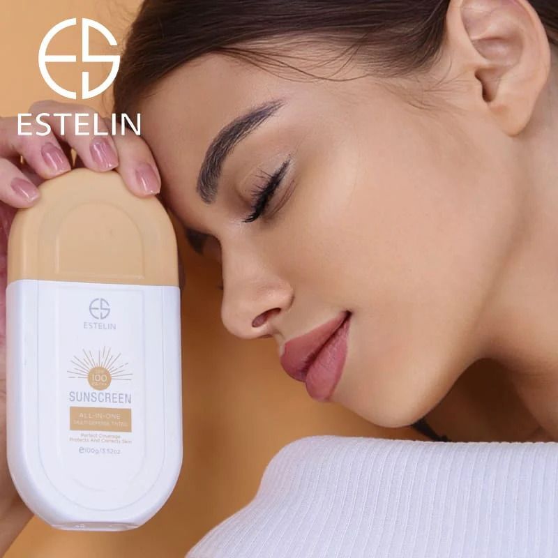 ESTELIN All in One Multi Defense Tinted Sunscreen SPF 100 PA+++ - 100 g ...