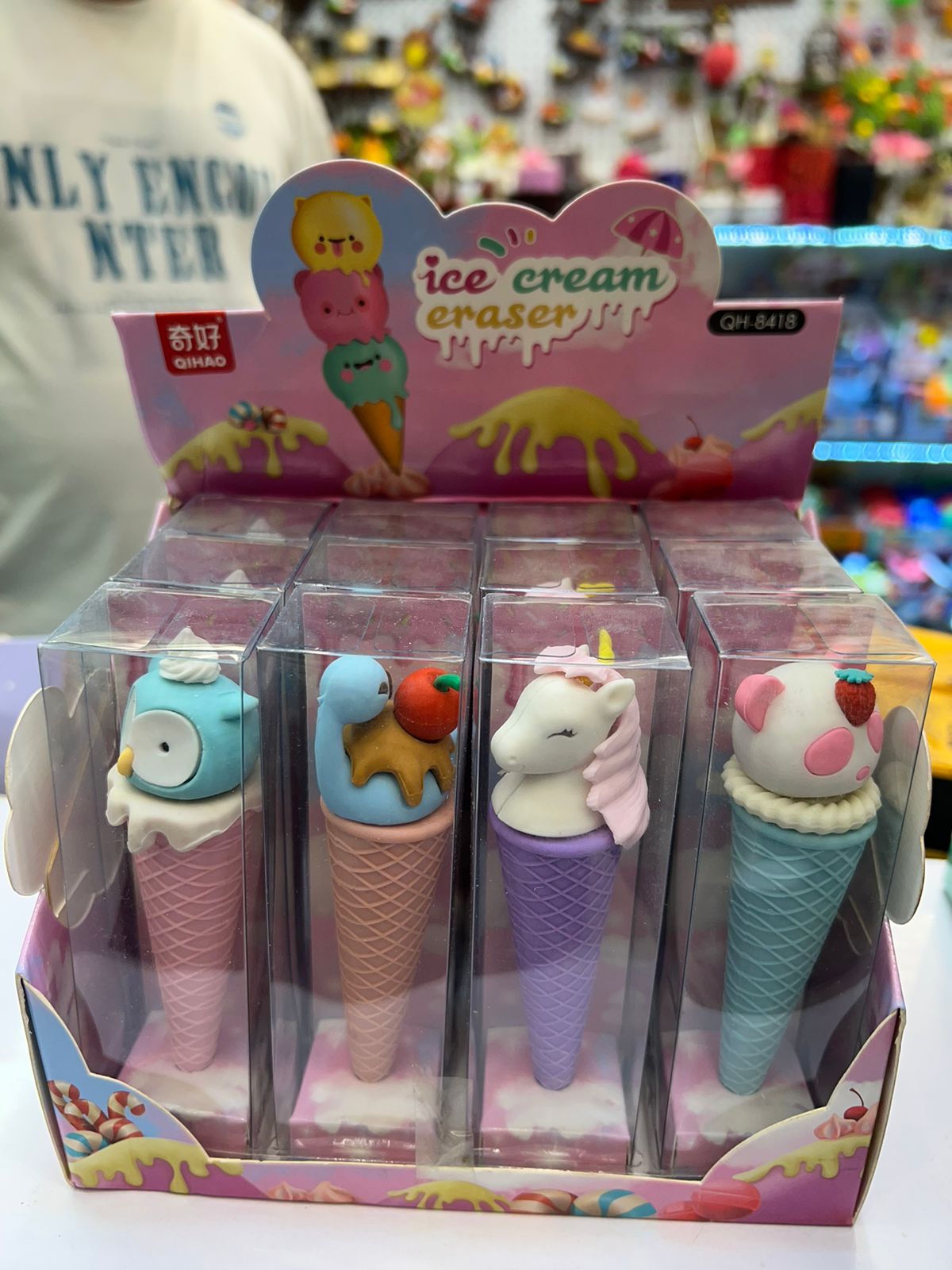 Fancy Eraser Pack– Best for Gift – Cute Little-Erasers For Kids - With ...