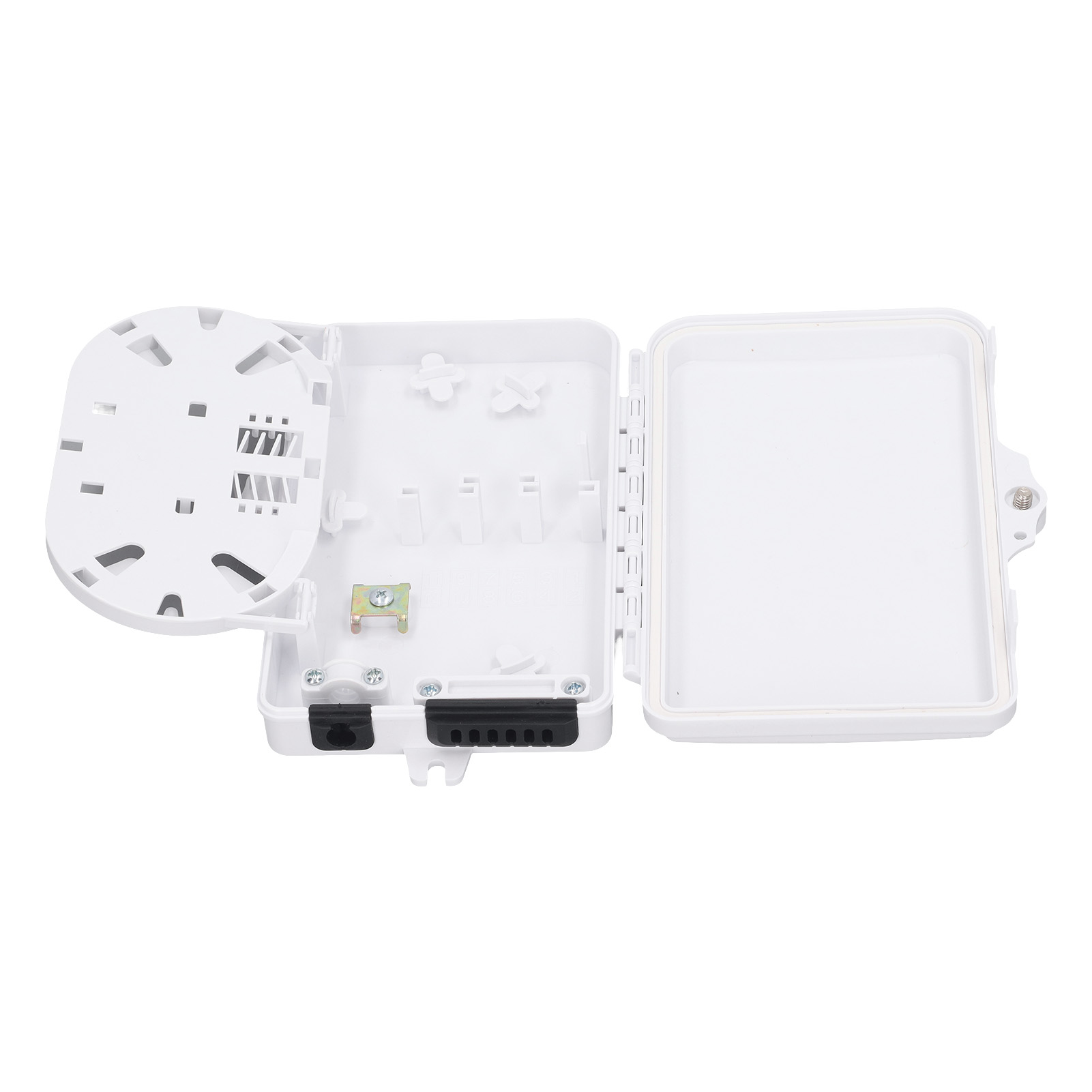 6 Core Fiber Distribution Box Fiber Optic Junction Splitter Box ...