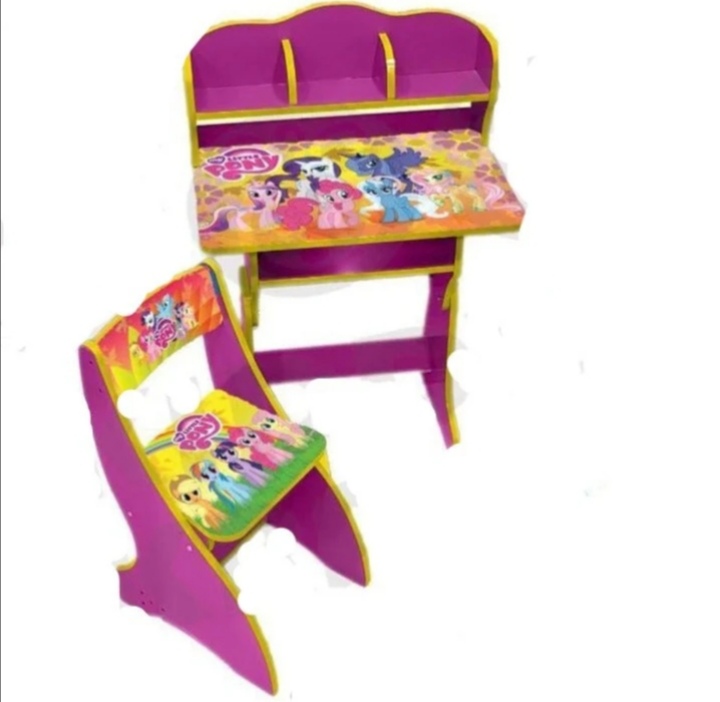 KIDS STUDY TABLE WITH CARTOON THEME | Daraz.pk
