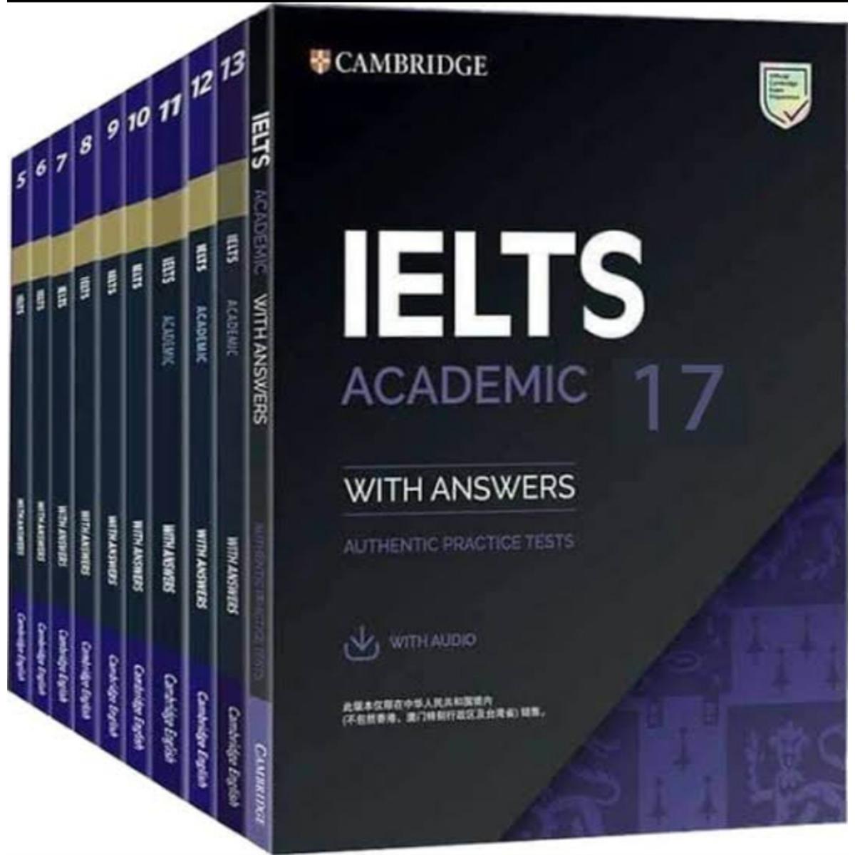 IELTS 17 Books Set Academic Cambridge IELTS Student's Books | Daraz.pk