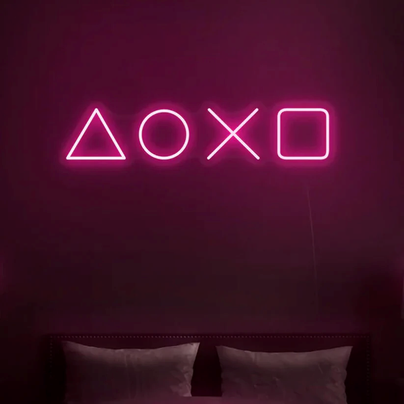 Squid Game Console Buttons Neon Sign - The Ultimate Fan Decor | Daraz.pk