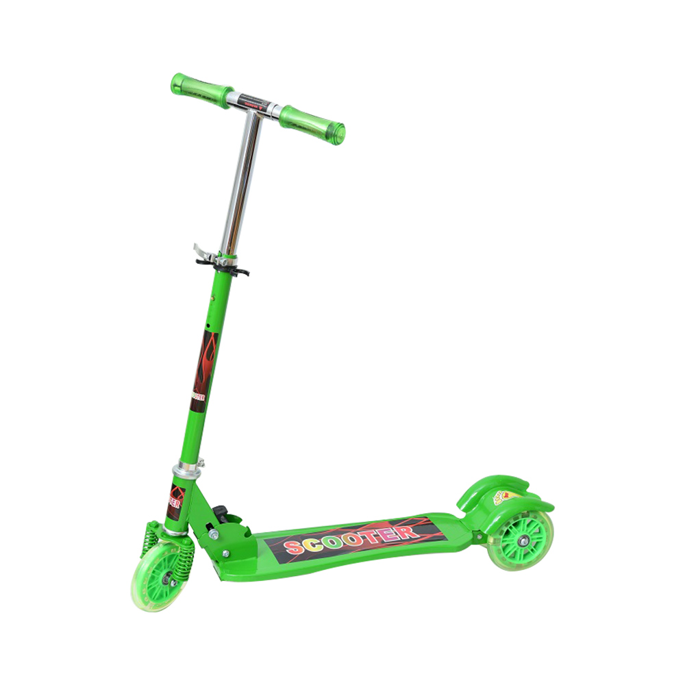 71Sports 3-Wheel Kids Scooter with Light-Up Wheels | Height-Adjustable ...