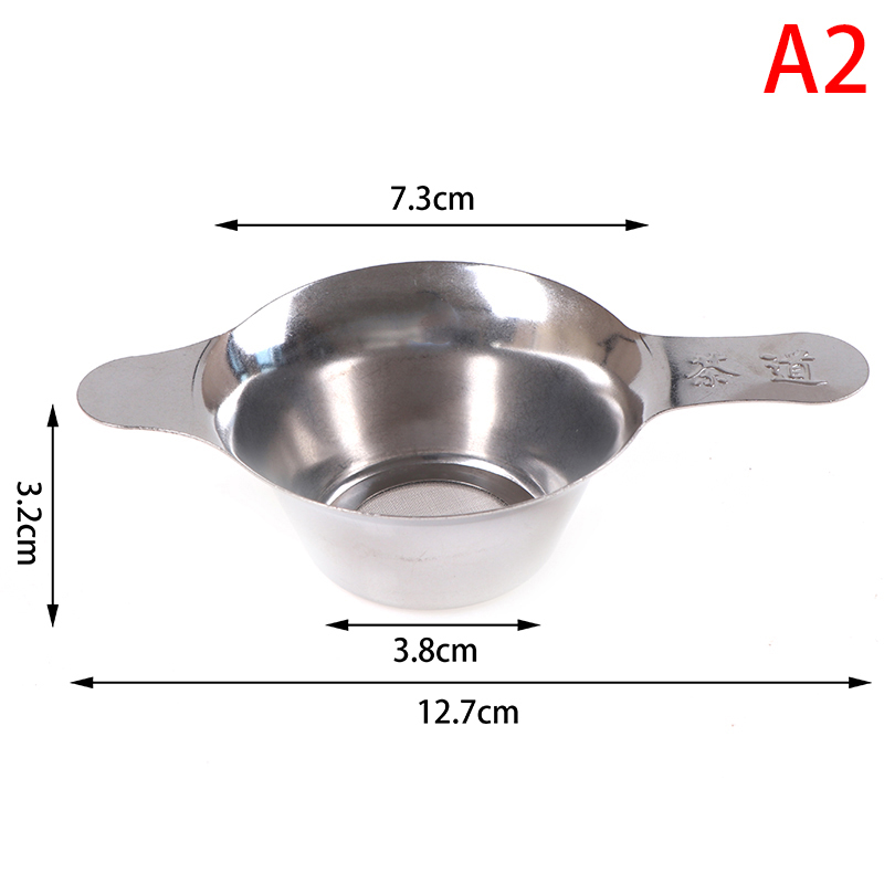 Stainless Steel Tea Filter Fine Mesh Tea Leaf Funnel Tea Strainer ...