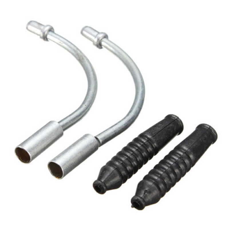 Pair V Brake Noodles Cable Guide Pipe Plastic Boots Bicycle Folding ...