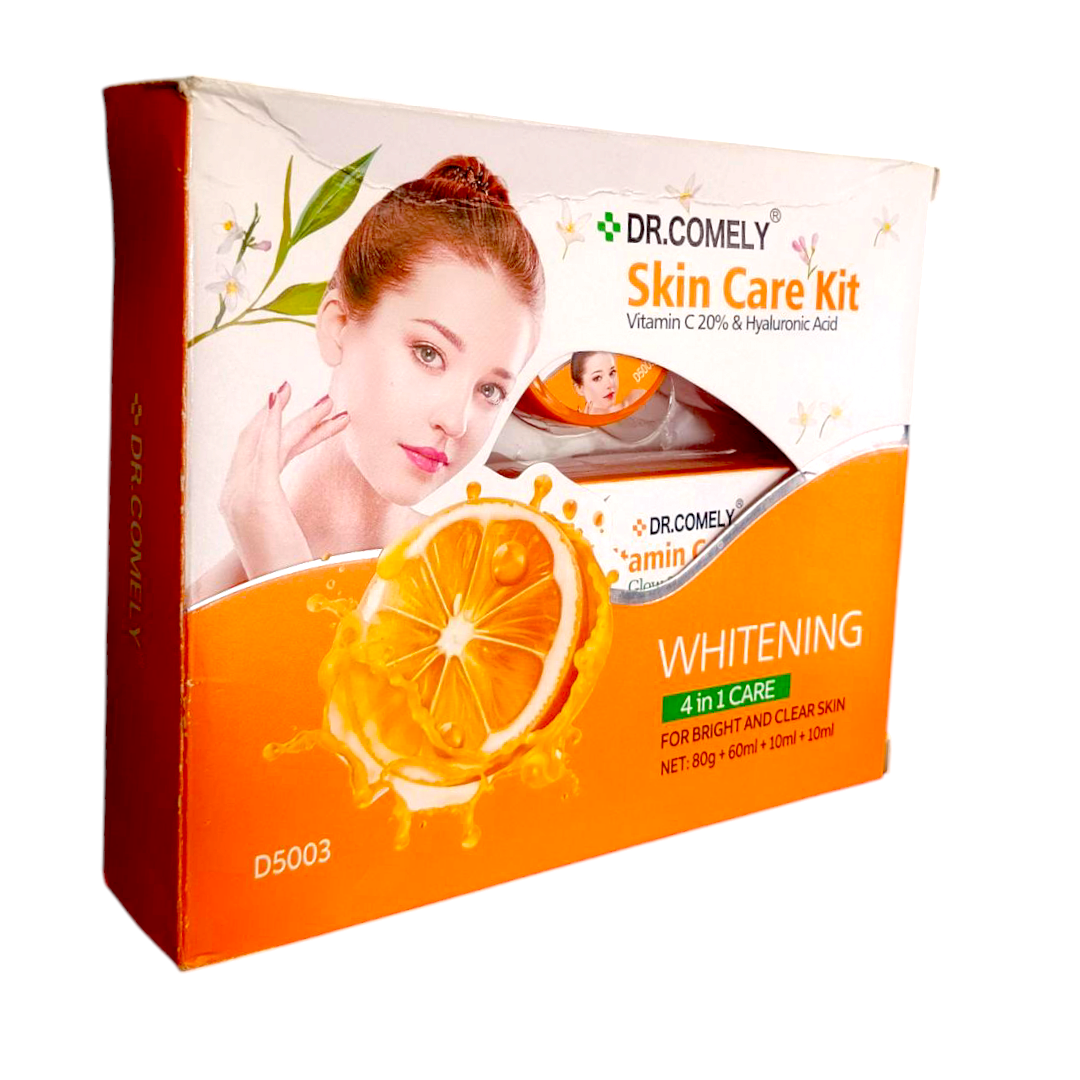 Dr Comely Skincare Kit Protein Skin Care Collagen Protein Vitamin C Set ...