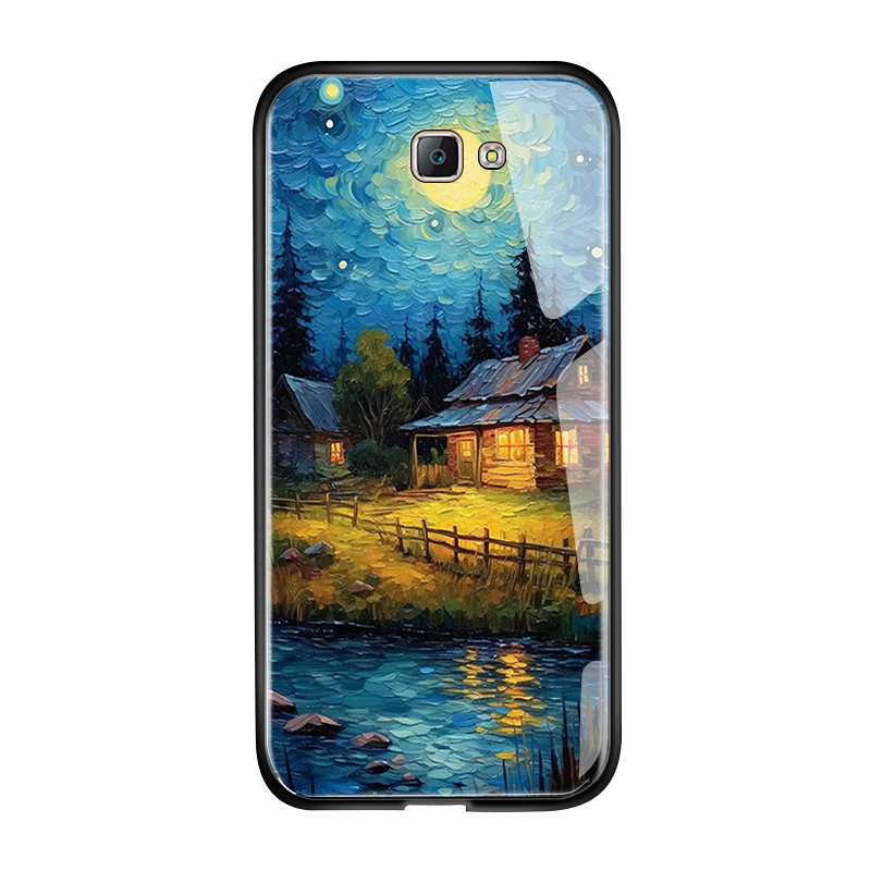 TA for Samsung Galaxy J7 Prime Back Cover Luxury Luxury Oil Painting ...