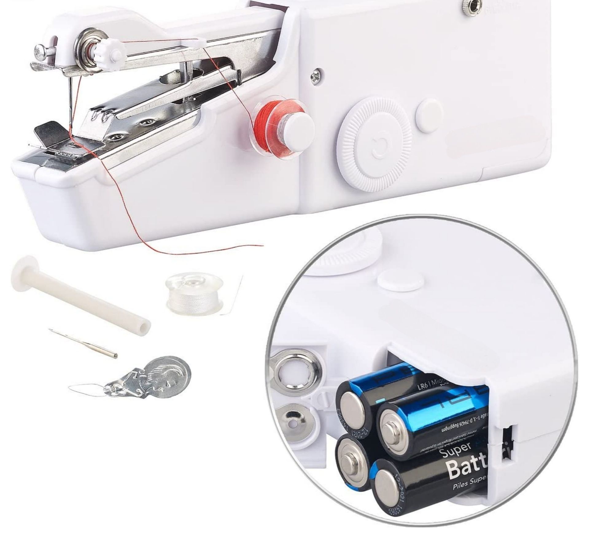 Mini Handy Stitch Machine | Portable Sewing Machine Battery Operated ...
